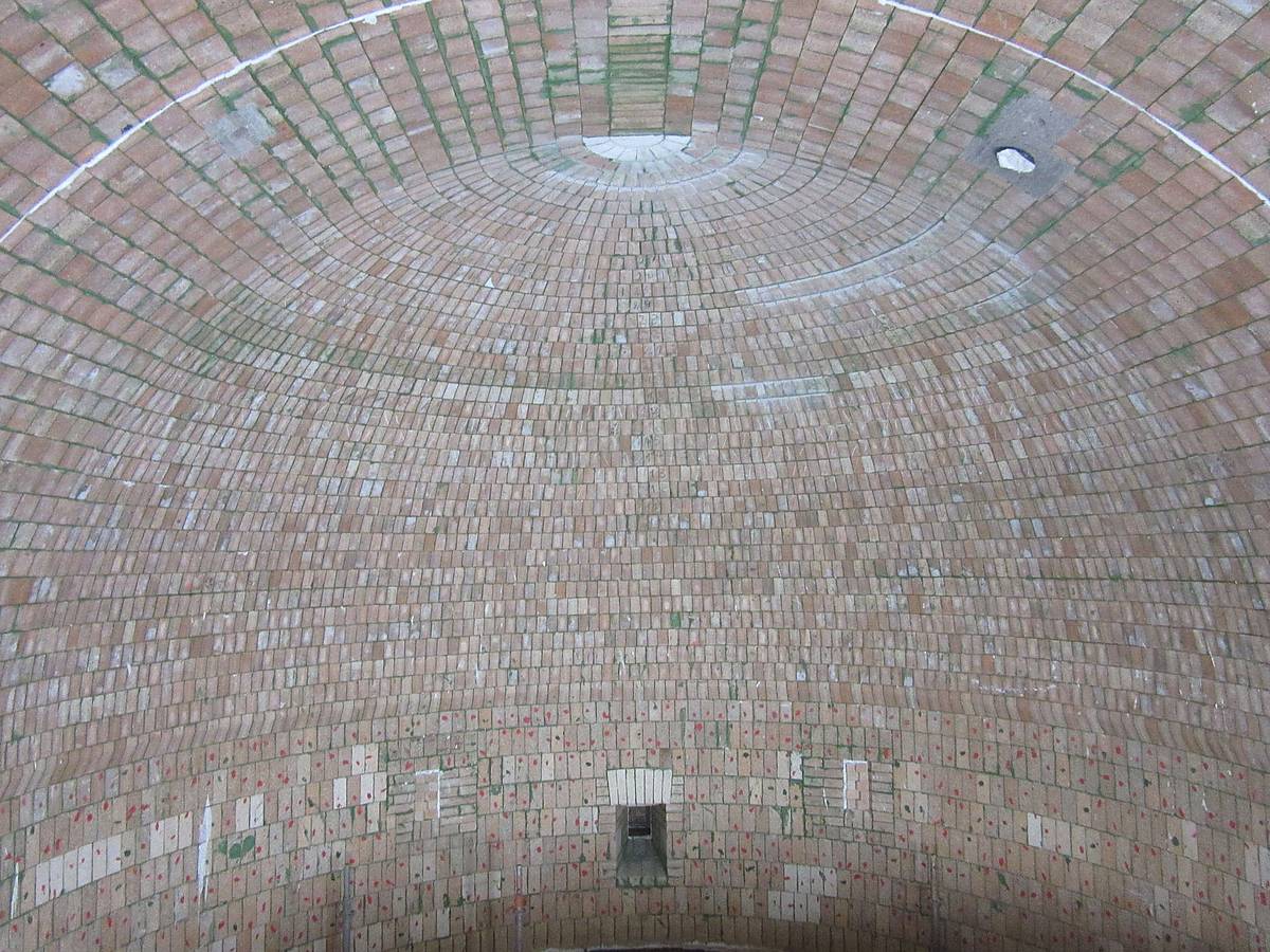 Cupola lining at GSB | Steuler Linings